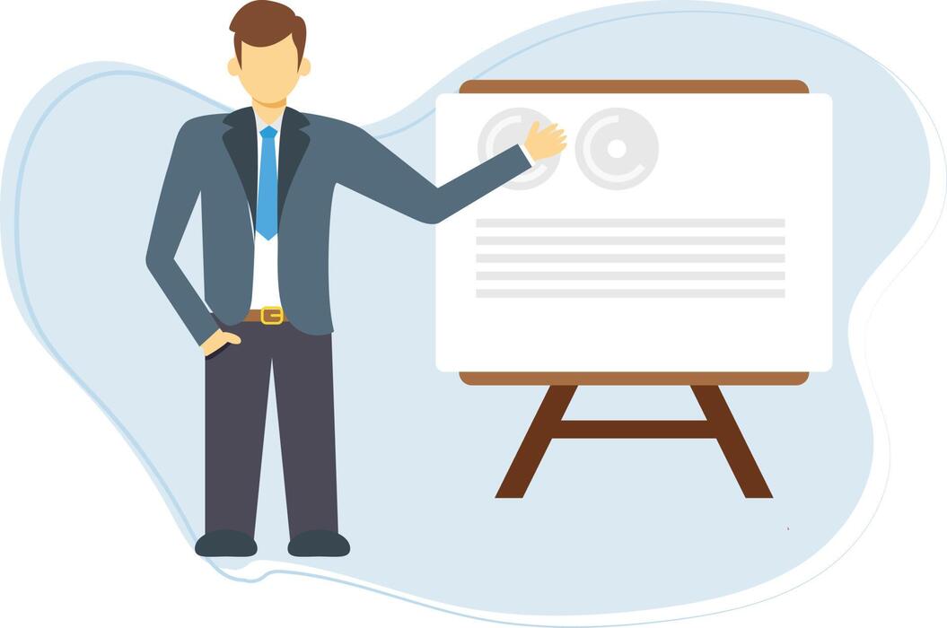 Man Presentation Vector Art, Icons, and Graphics for Free Download