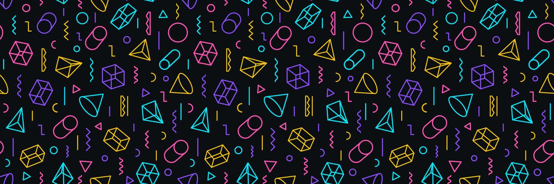 Random Geometric Pattern Vector Art, Icons, and Graphics for Free Download