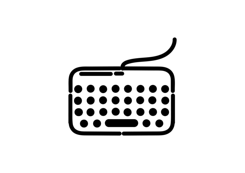 Qwerty Keyboard Vector Art Icons And Graphics For Free Download