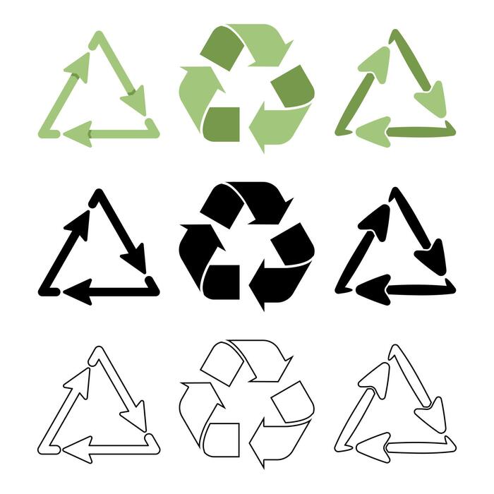Recycle Symbol Vector Art, Icons, and Graphics for Free Download