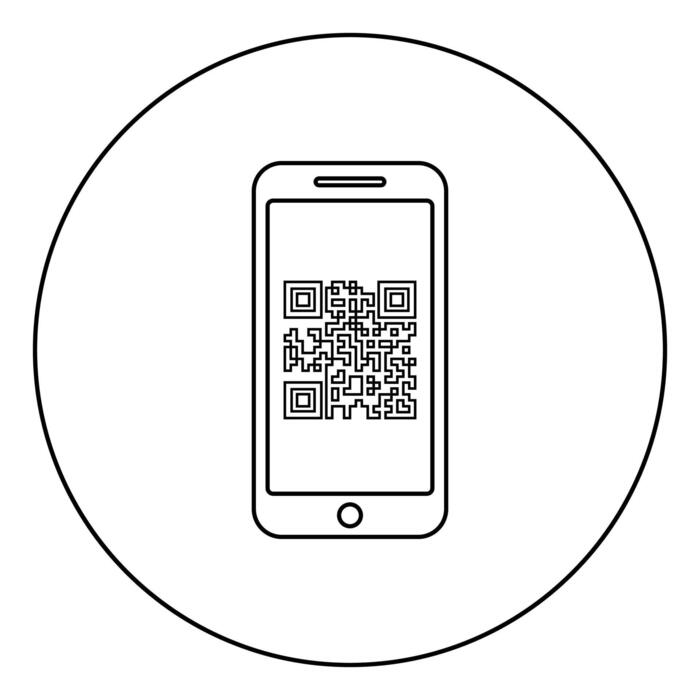Circle Qr Code Vector Art, Icons, and Graphics for Free Download