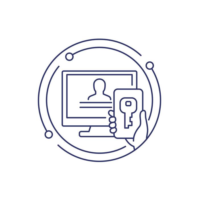 Two Factor Authentication Vector Art, Icons, and Graphics for Free Download