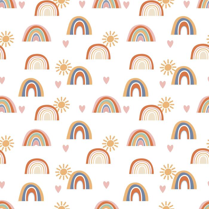 Boho Rainbow Vector Art, Icons, and Graphics for Free Download