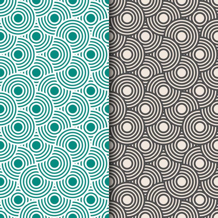 Geometric Circle Pattern Vector Art, Icons, and Graphics for Free Download