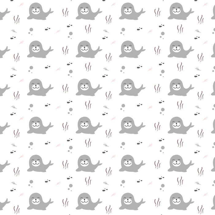 Seal Pattern Vector Art, Icons, and Graphics for Free Download