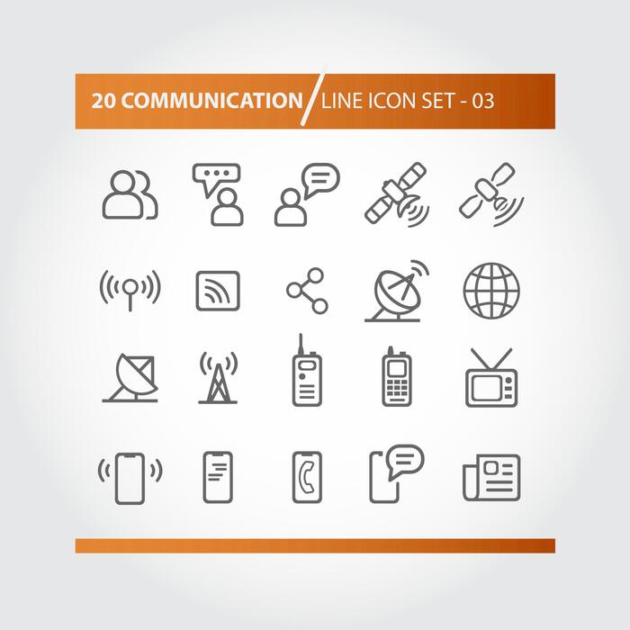 Communication Symbols Vector Art, Icons, and Graphics for Free Download