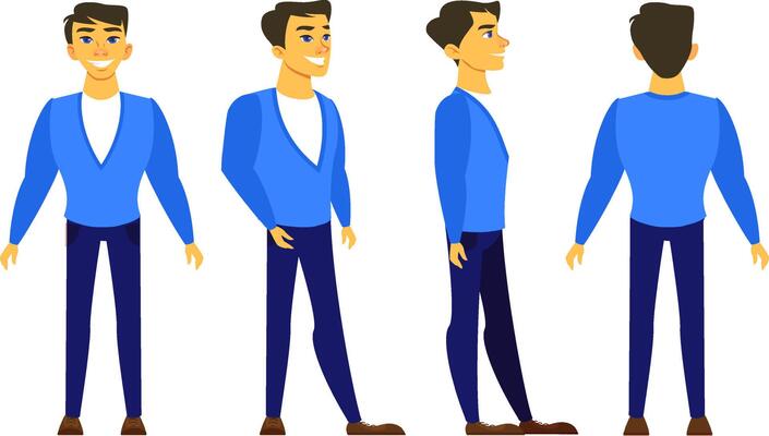 Character Animation Vector Art, Icons, and Graphics for Free Download