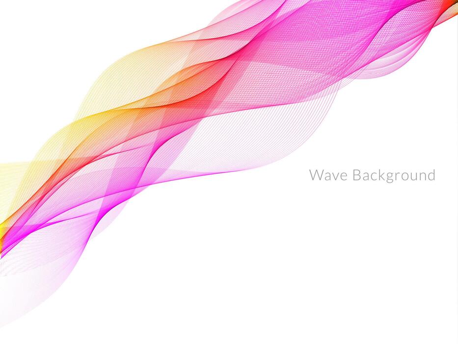 Colored Waves Vector Art, Icons, and Graphics for Free Download