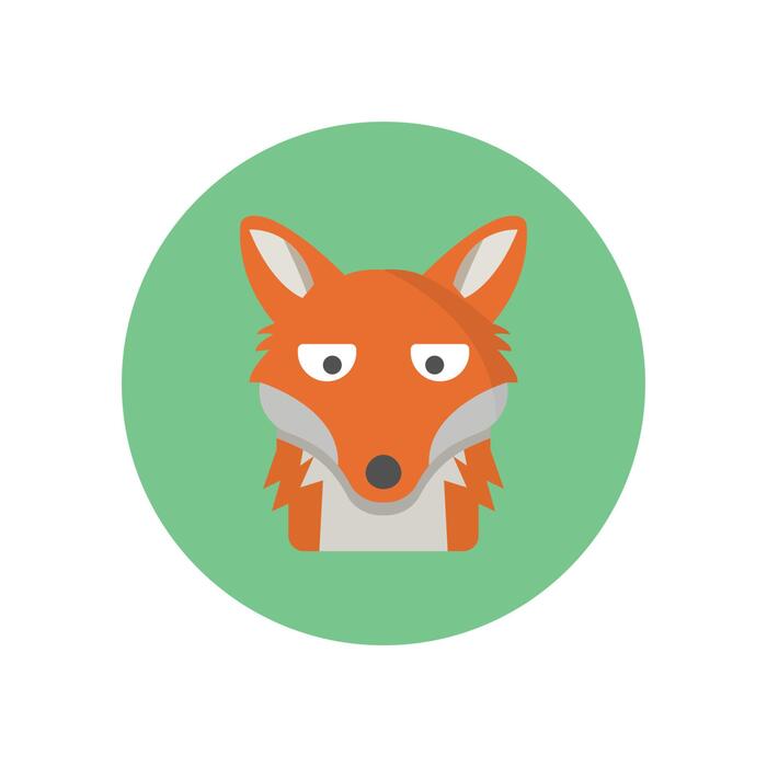 Fox Icon Vector Art, Icons, and Graphics for Free Download