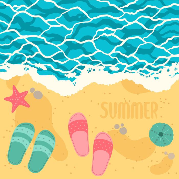 Beach Waves Vector Art, Icons, and Graphics for Free Download