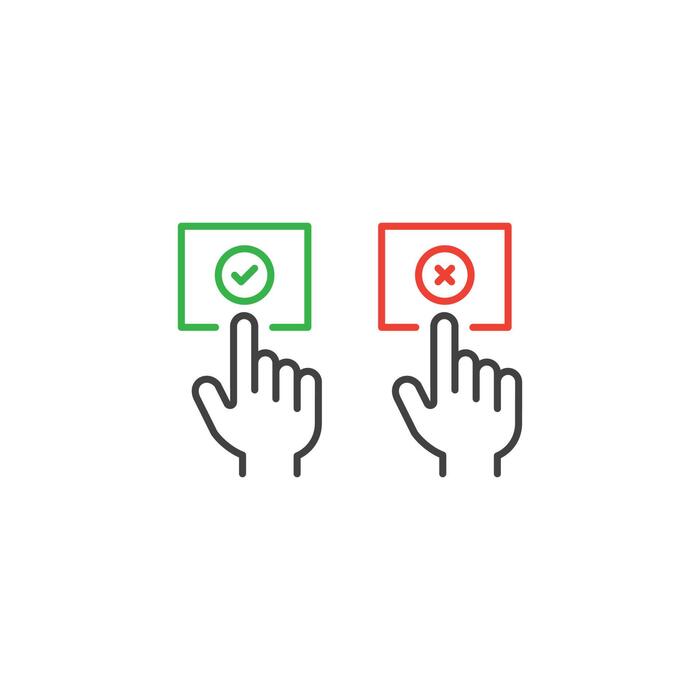 Yes No Button Vector Art, Icons, and Graphics for Free Download