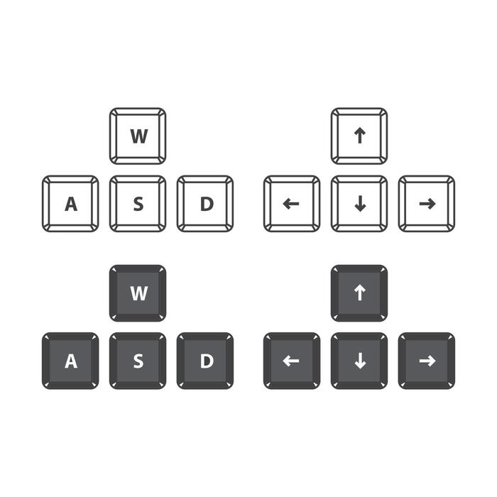 Wasd Vector Art, Icons, and Graphics for Free Download