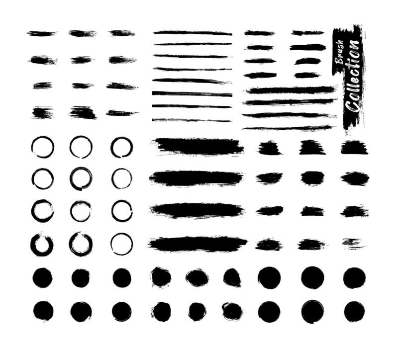 Grunge Brush Strokes Vector Art, Icons, and Graphics for Free Download