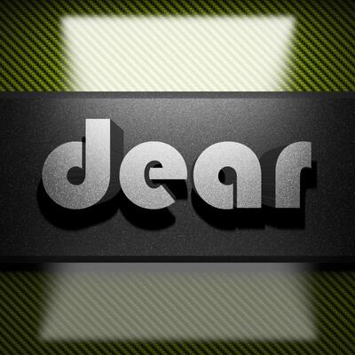 Dear Logo Stock Photos, Images and Backgrounds for Free Download