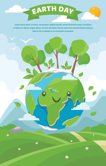 Earth Day Poster Vector Art, Icons, and Graphics for Free Download