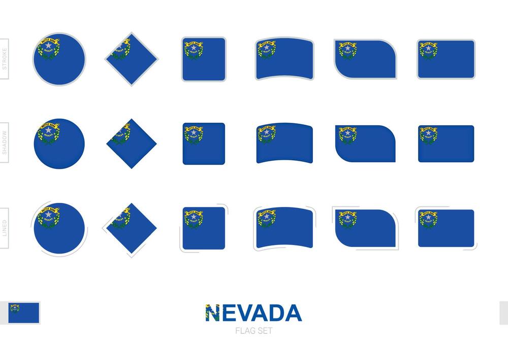Nevada Flag Vector Art, Icons, and Graphics for Free Download
