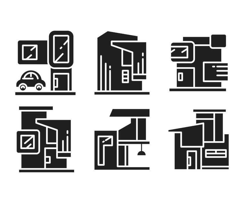 Architecture Symbols Vector Art, Icons, and Graphics for Free Download