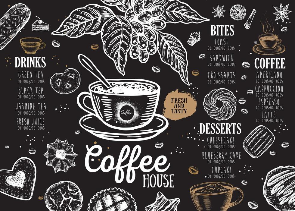 Restaurant Menu Vector Art, Icons, and Graphics for Free Download