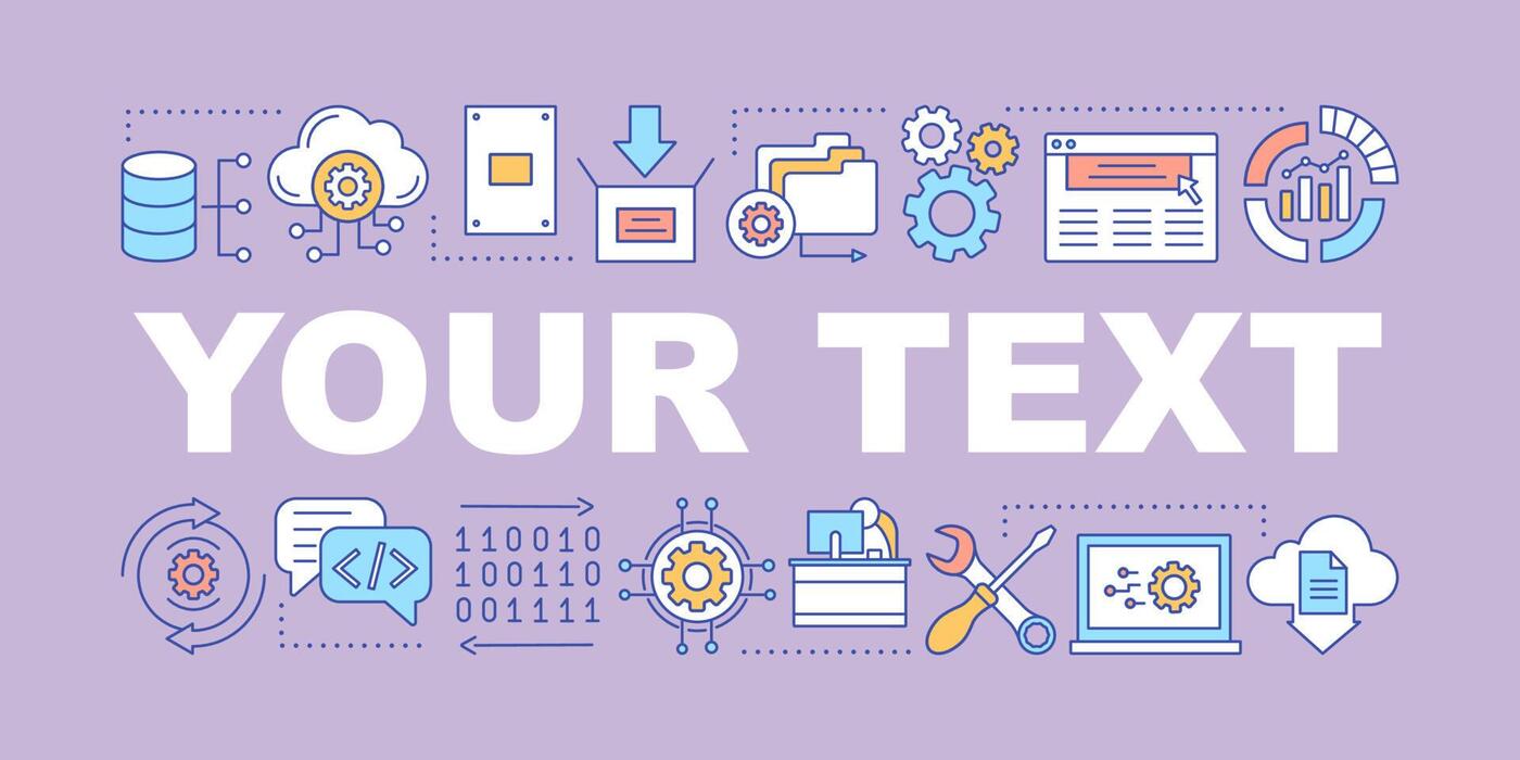 Software Development Banner Vector Art Icons And Graphics For Free