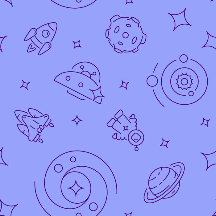 Outer Space Outline Vector Art, Icons, and Graphics for Free Download