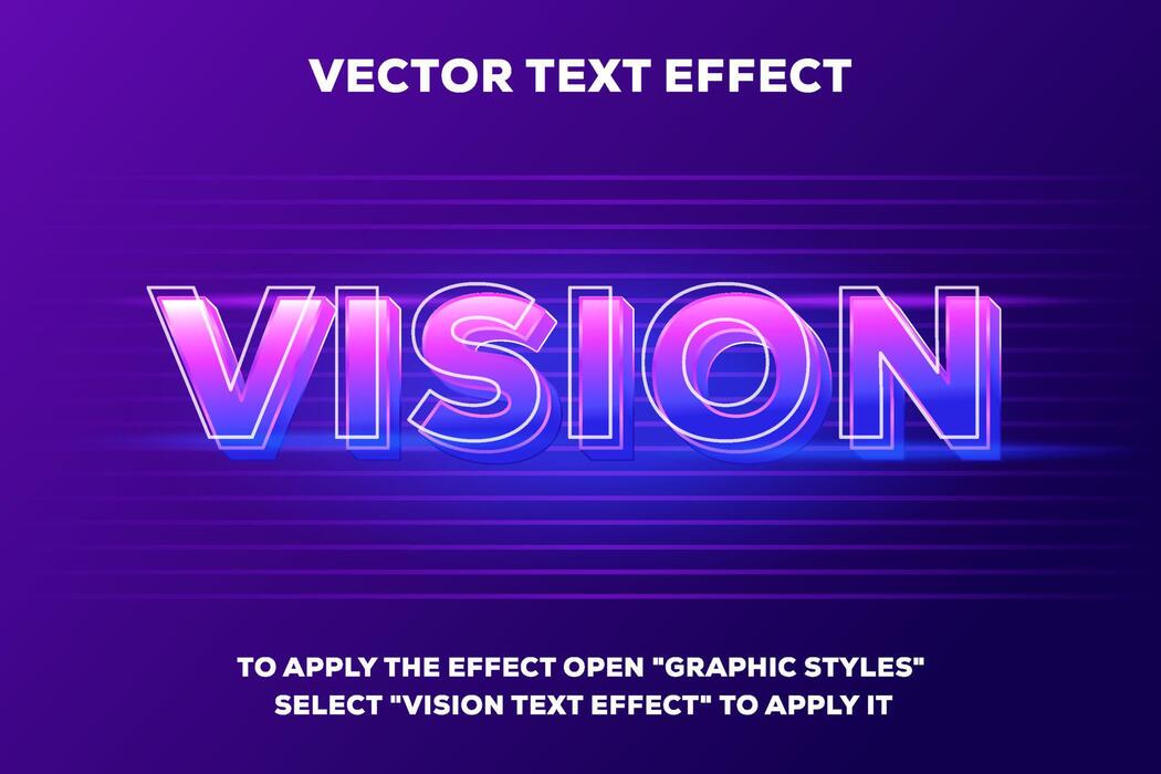 Text Effects Vector Art, Icons, and Graphics for Free Download