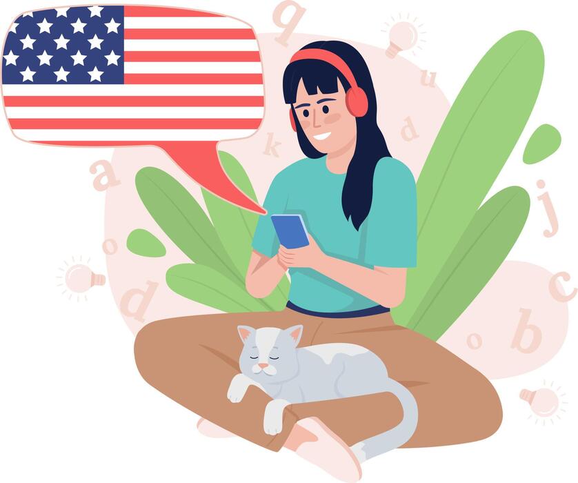 Learning English Vector Art, Icons, and Graphics for Free Download