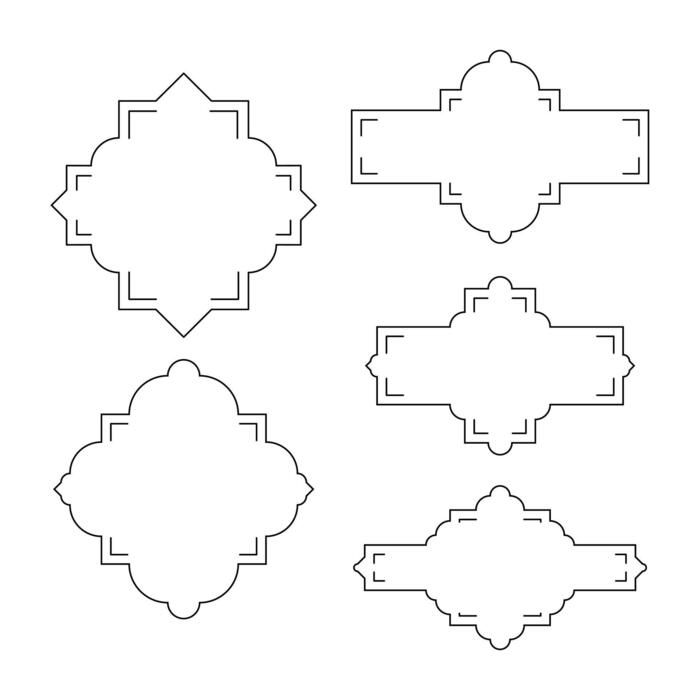 Photo Frame Shapes Vector Art, Icons, and Graphics for Free Download