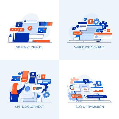 Project Management Software Vector Art, Icons, and Graphics for Free ...