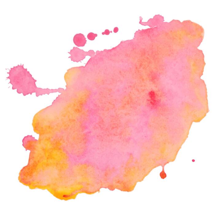 Pink And Orange Watercolor Vector Art, Icons, and Graphics for Free ...