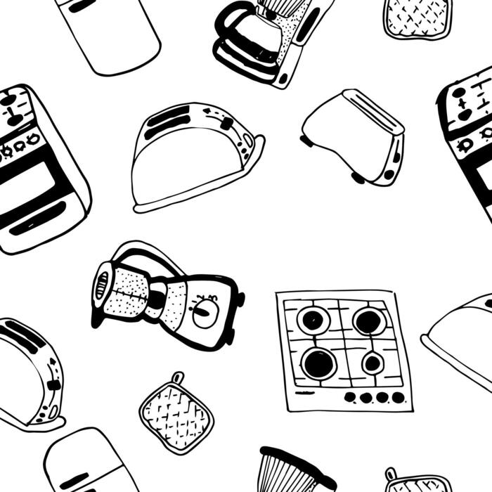 Home Appliances Pattern Vector Art, Icons, and Graphics for Free Download