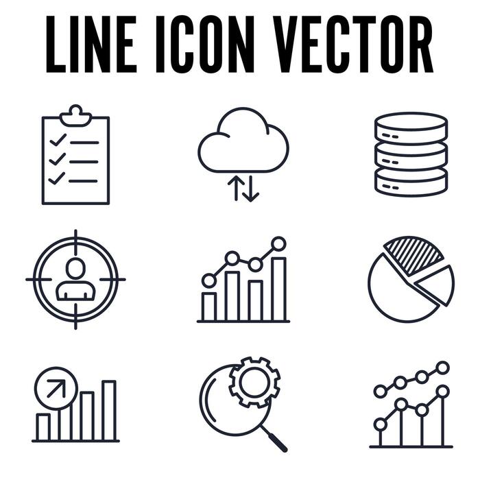 Data Analysis Logo Vector Art, Icons, and Graphics for Free Download