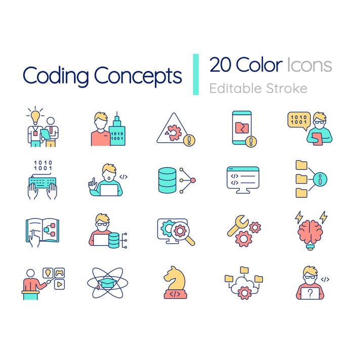Programmer Icon Vector Art, Icons, and Graphics for Free Download