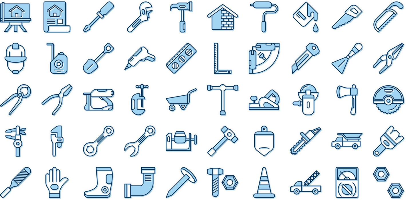 Construction Tools Icon Vector Art, Icons, and Graphics for Free Download