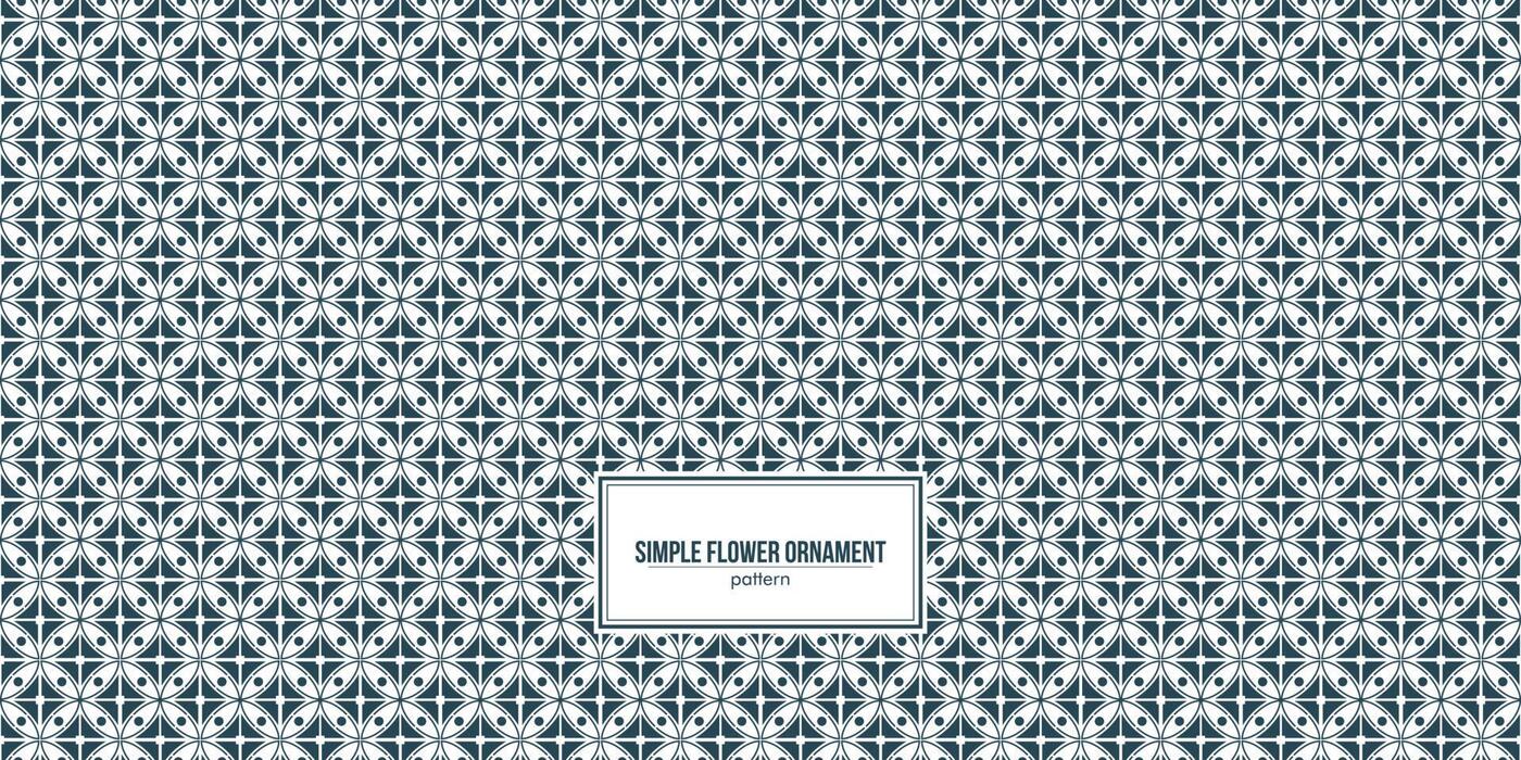 Simple Flower Pattern Vector Art, Icons, and Graphics for Free Download