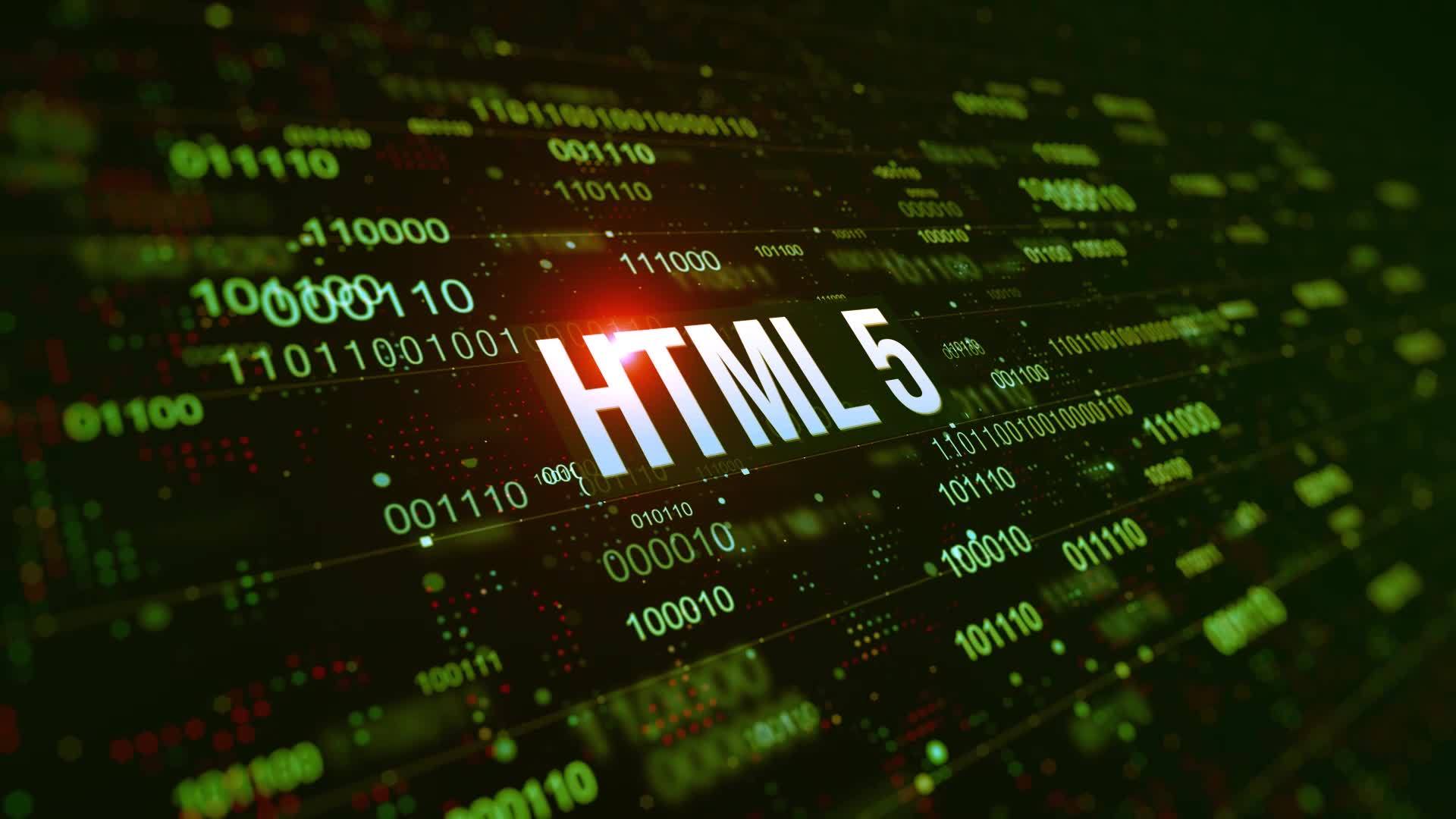 Digital binary code background 7649227 Stock Video at Vecteezy