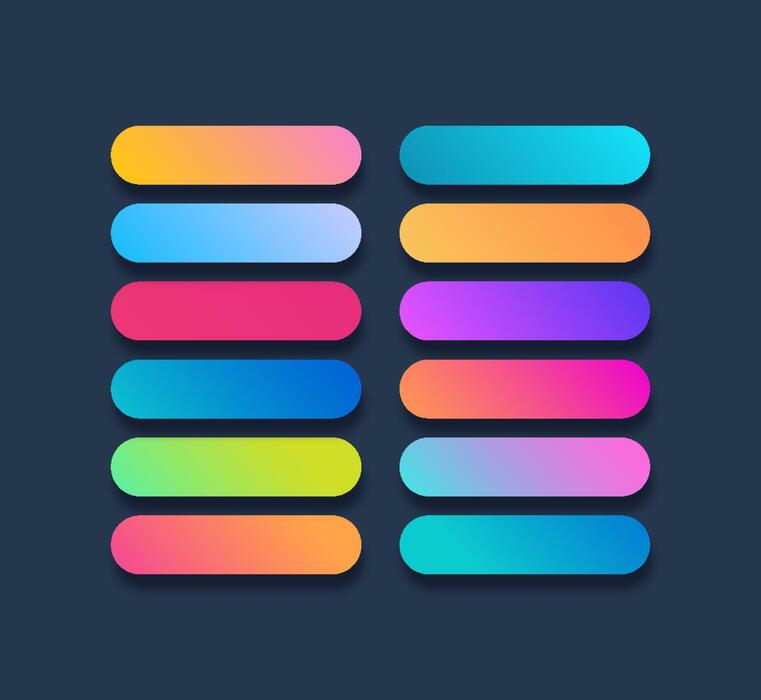 Gradient Button Vector Art, Icons, and Graphics for Free Download