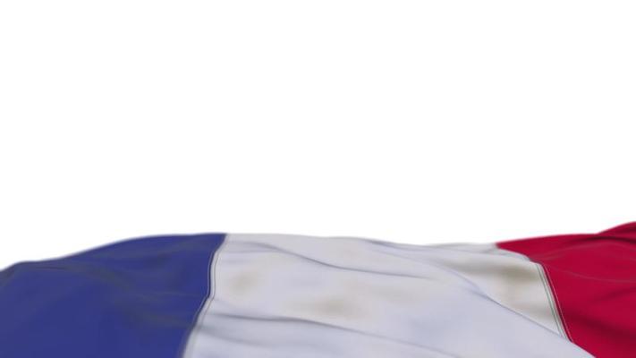 France Flag Stock Video Footage for Free Download