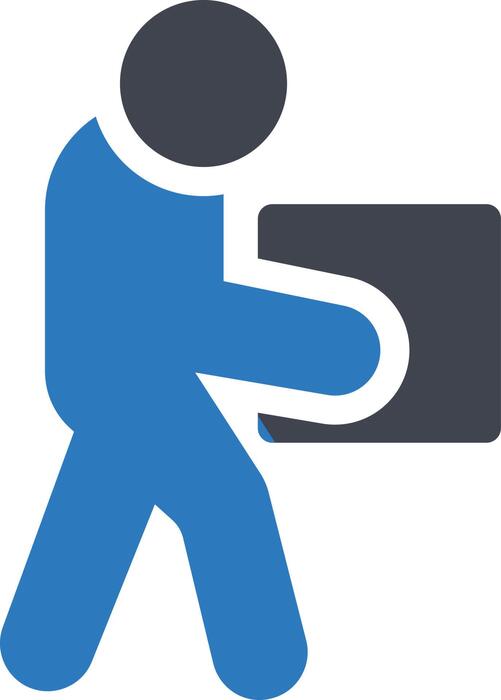 Manual Handling Icon Vector Art, Icons, and Graphics for Free Download