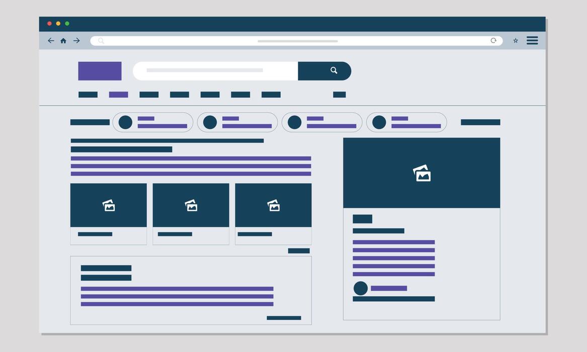 Browser Mockup Vector Art Icons And Graphics For Free Download