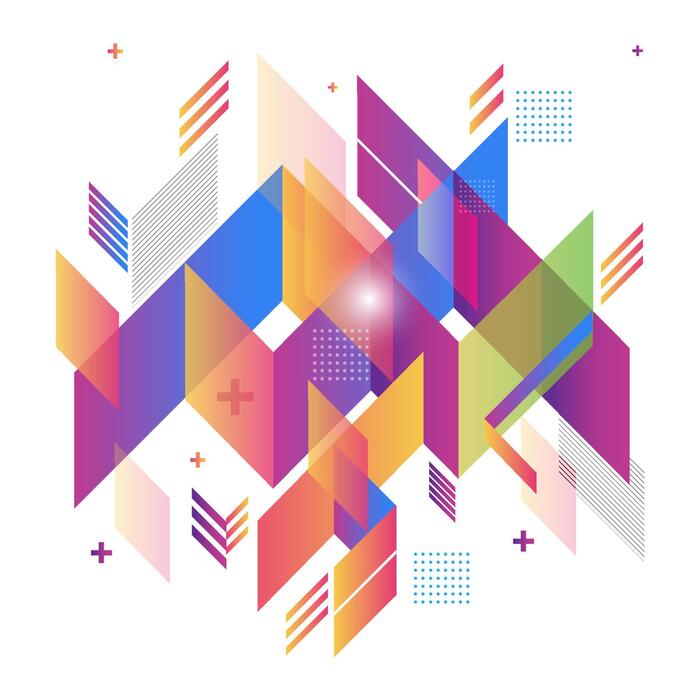 Abstract Geometric Vector Art, Icons, and Graphics for Free Download