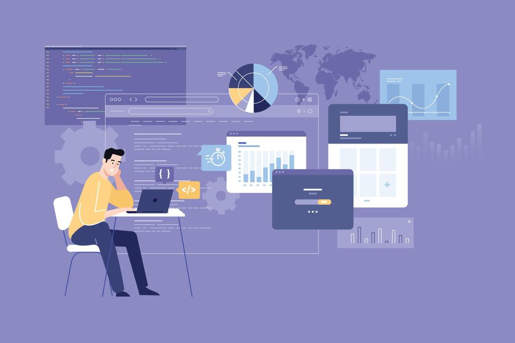 Programming Code Vector Art, Icons, and Graphics for Free Download