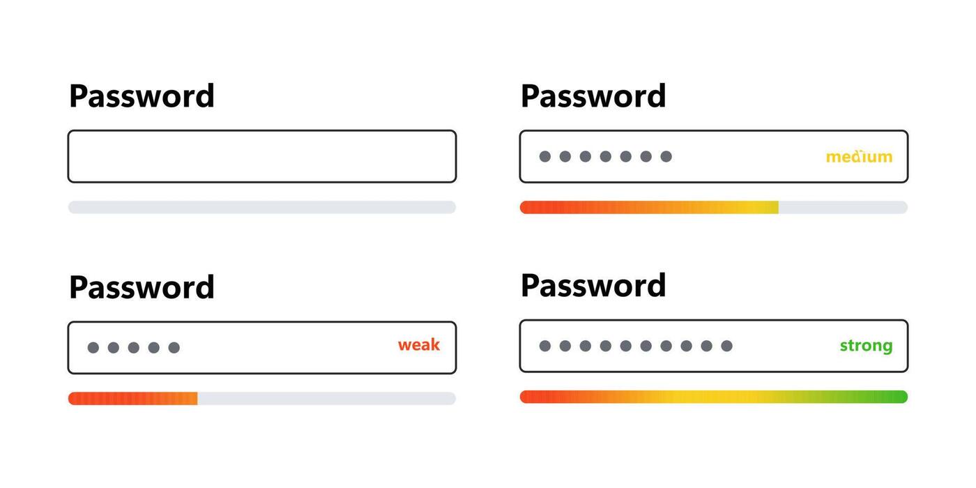 Weak Password Vector Art, Icons, and Graphics for Free Download
