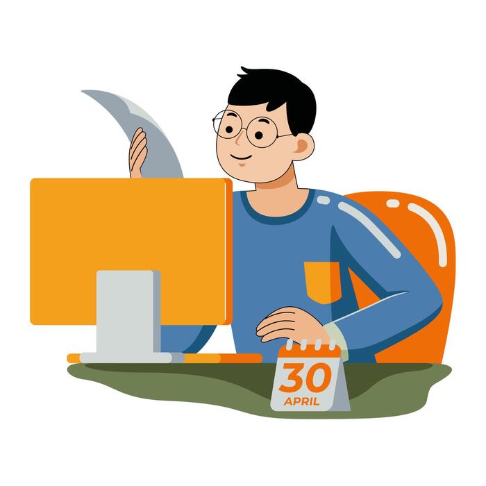 Person Using Computer Vector Art, Icons, and Graphics for Free Download