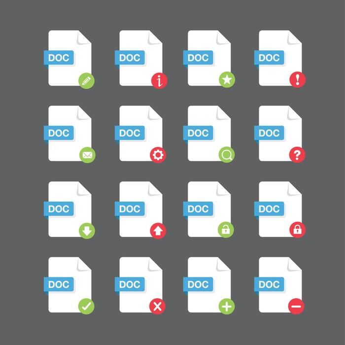 Document Icon Vector Art, Icons, and Graphics for Free Download