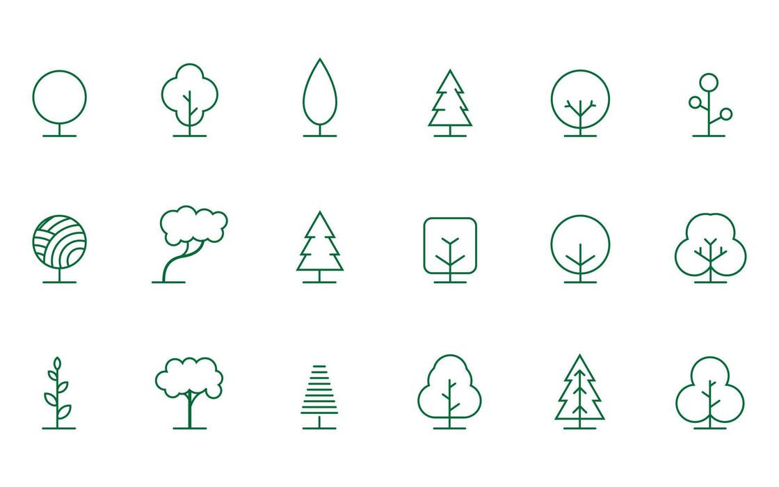 Tree Icon Vector Art, Icons, and Graphics for Free Download