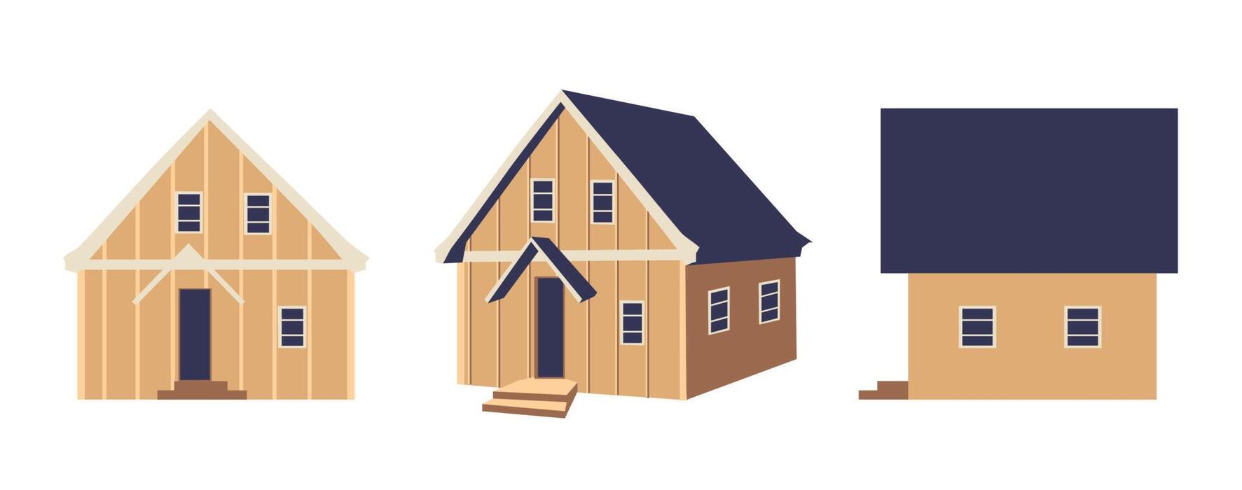 Types Of Houses Vector Art, Icons, and Graphics for Free Download