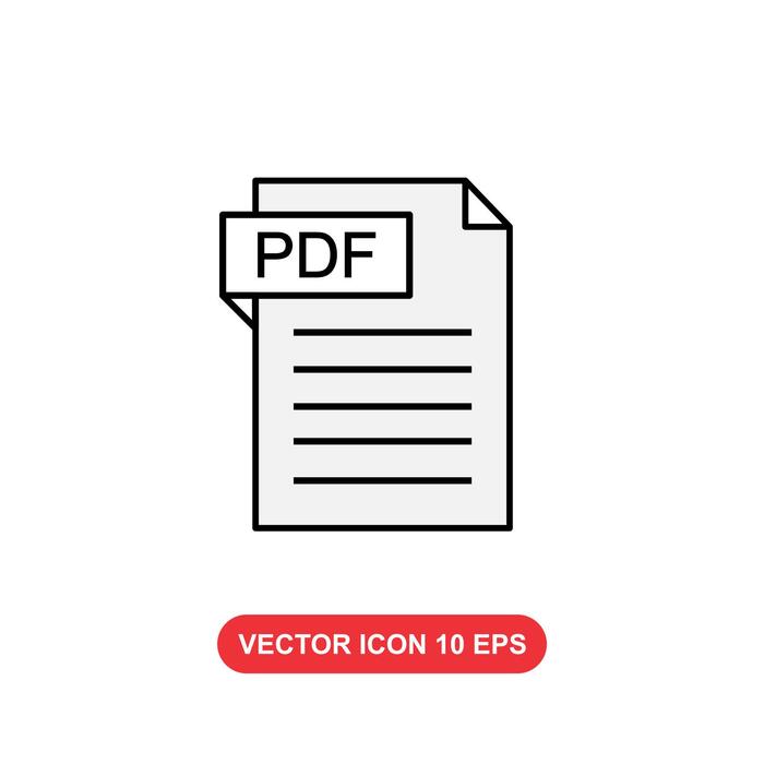 Pdf Icon Vector Art, Icons, and Graphics for Free Download