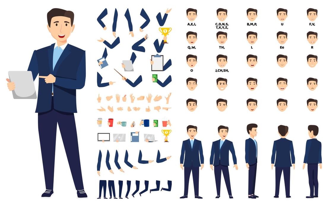 Character Animation Vector Art, Icons, and Graphics for Free Download