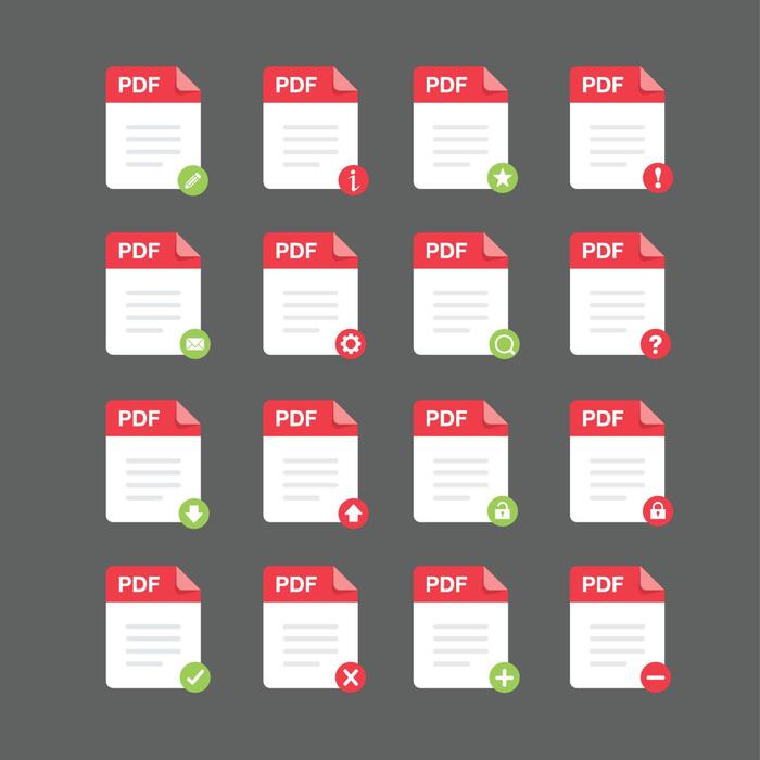 Pdf File Vector Art, Icons, and Graphics for Free Download