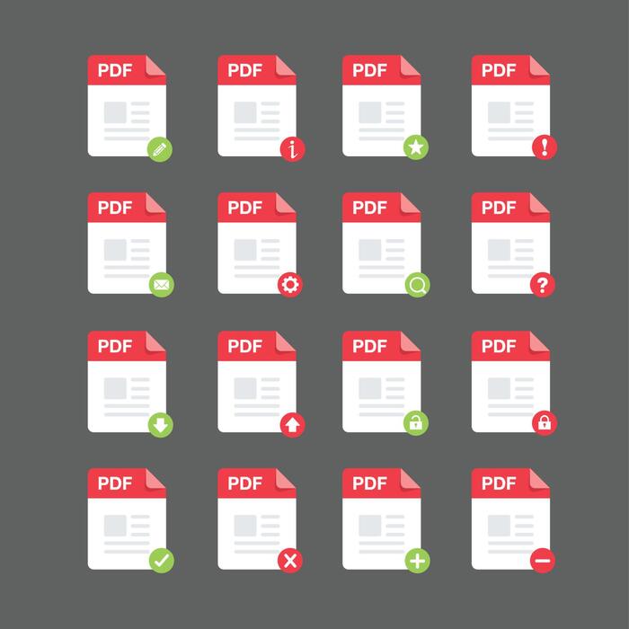 Pdf File Vector Art, Icons, and Graphics for Free Download